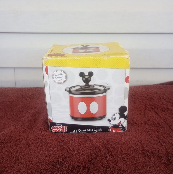 Disney | Kitchen | Disneys Mickey Mouse Mini Crock Pot Red Home Kitchen ...